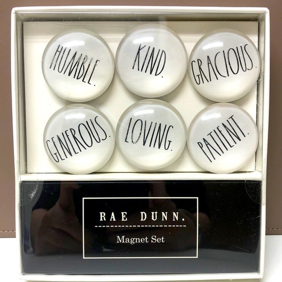 Rae Dunn | Office | Rae Dunn Magnet Set | Poshmark